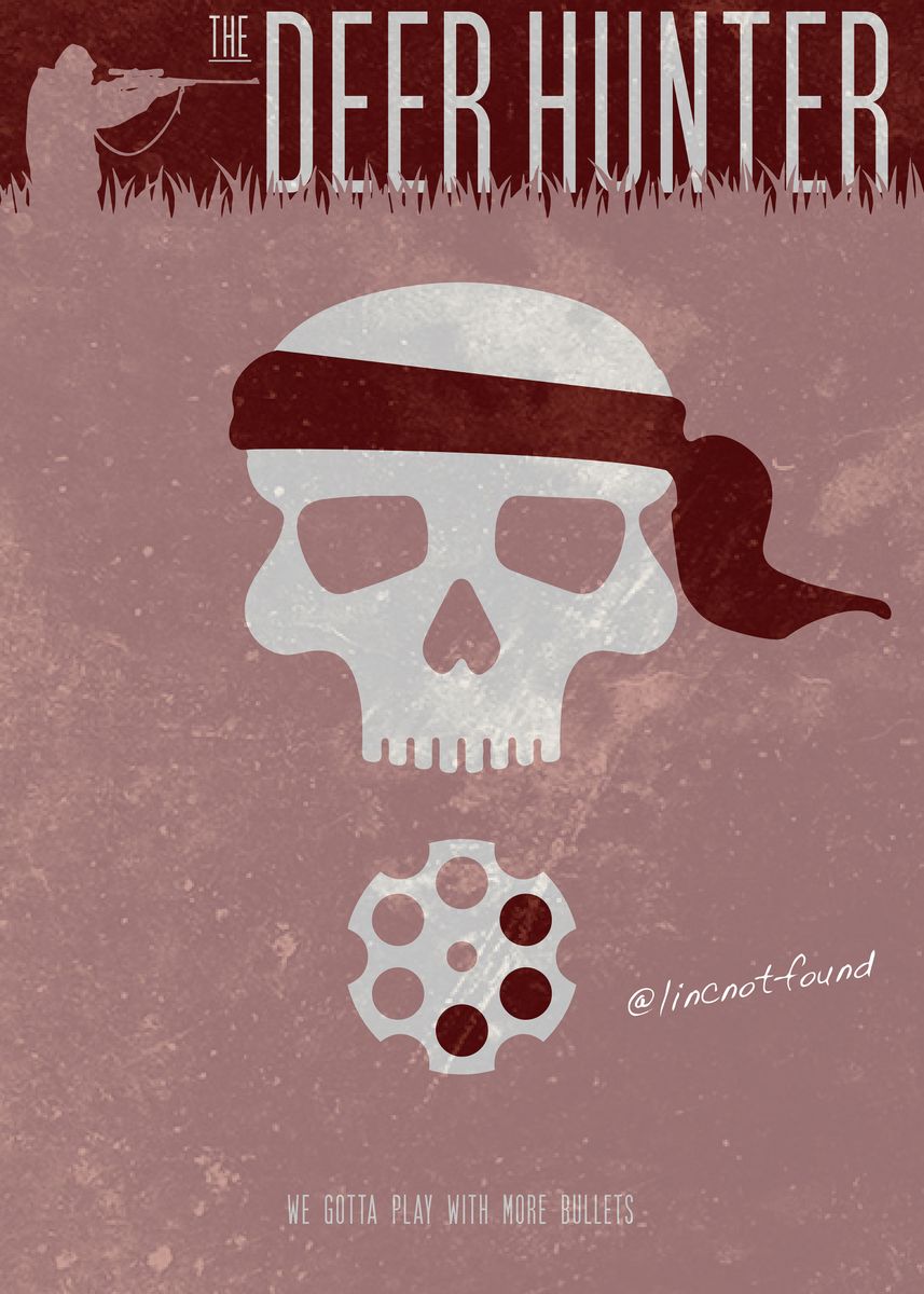 'The Deer Hunter' Poster, picture, metal print, paint by lincnotfound ...