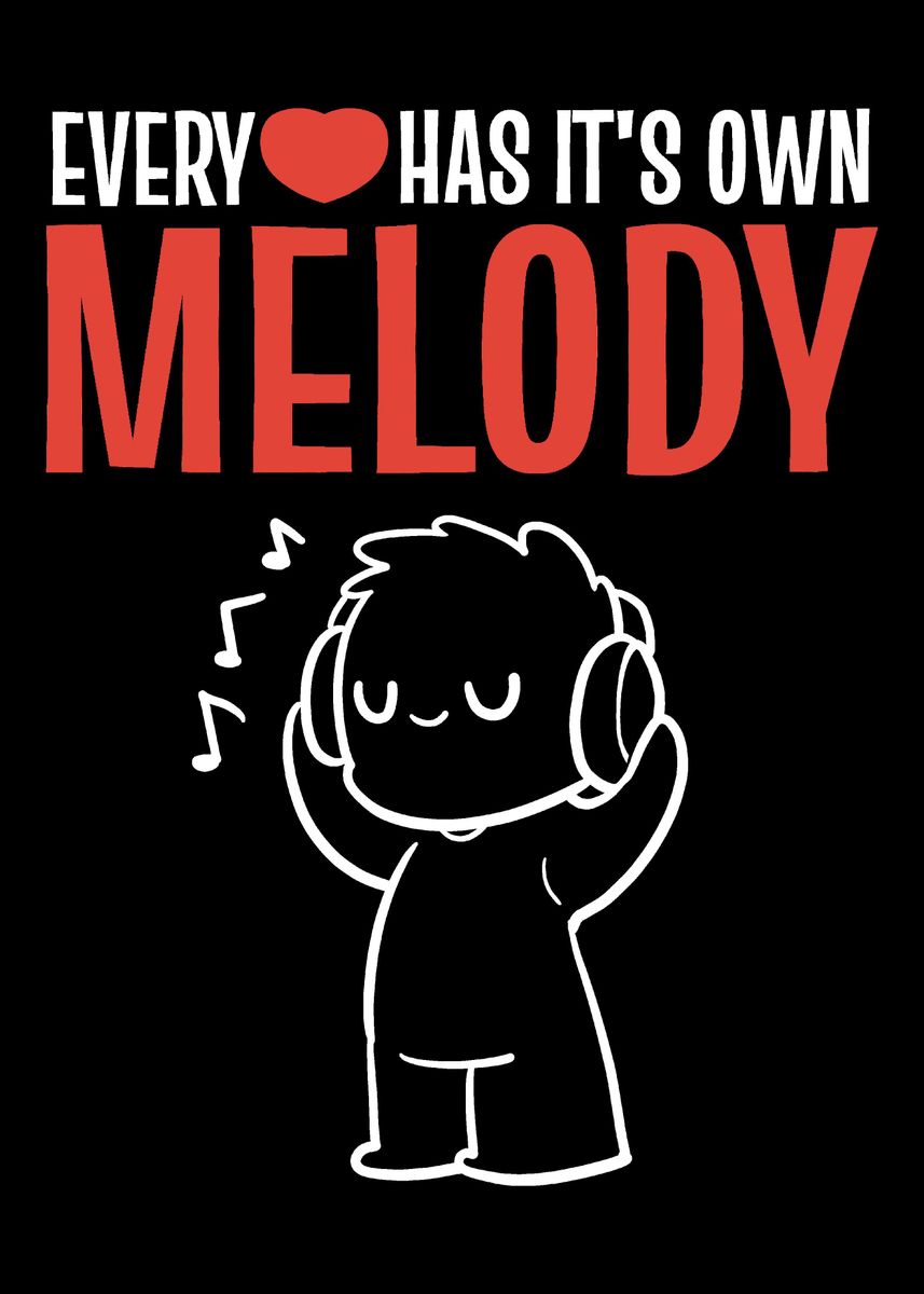'Own melody Artist and Inst' Poster by Powdertoastman | Displate