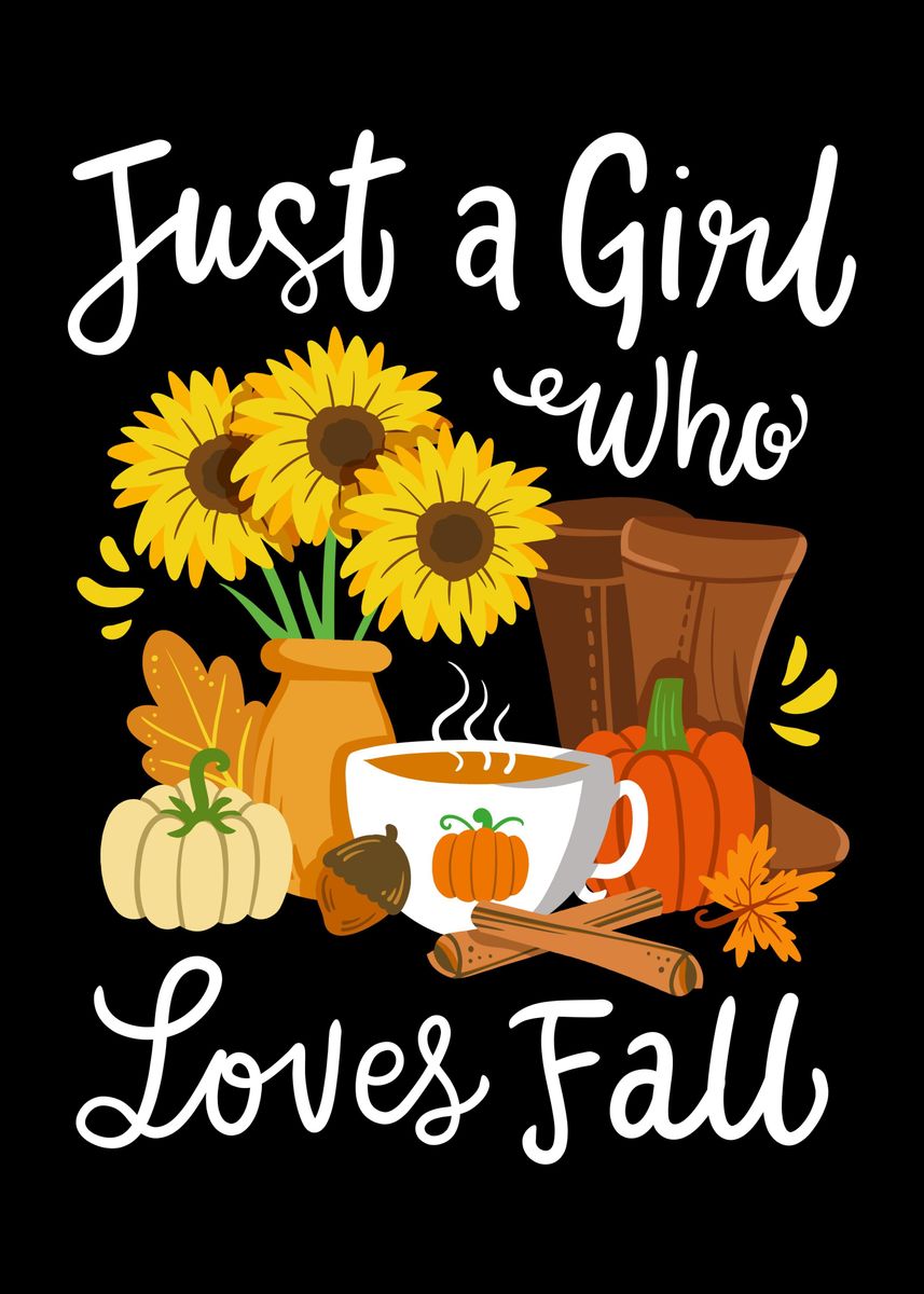 'Fall Autumn Fall Season' Poster by Mealla | Displate