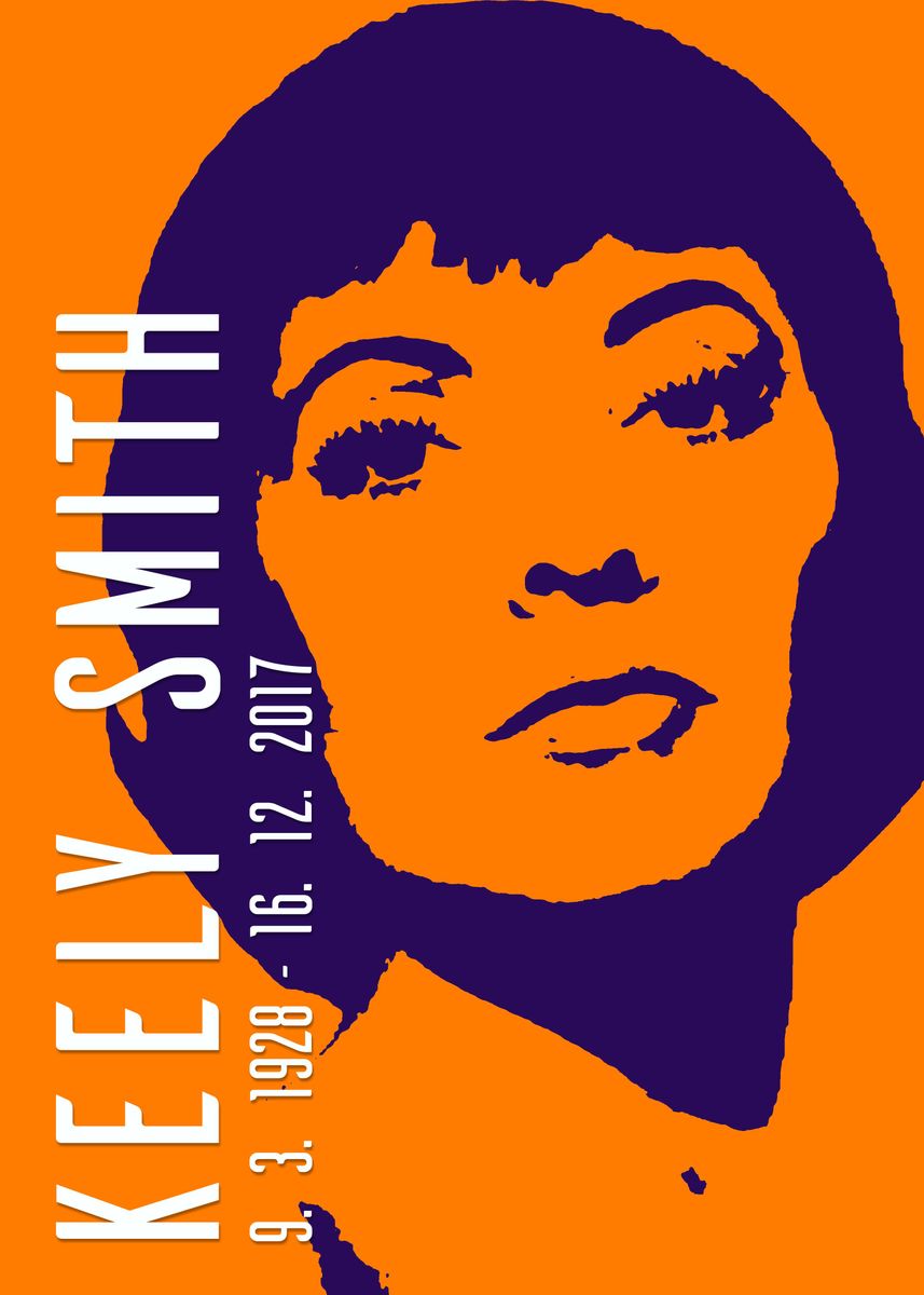 'Keely Smith' Poster by Petra Rommelfanger | Displate