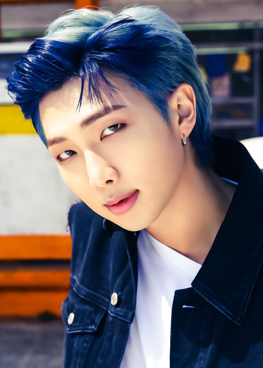 'RM BTS' Poster, picture, metal print, paint by JustKidding Dot Net ...