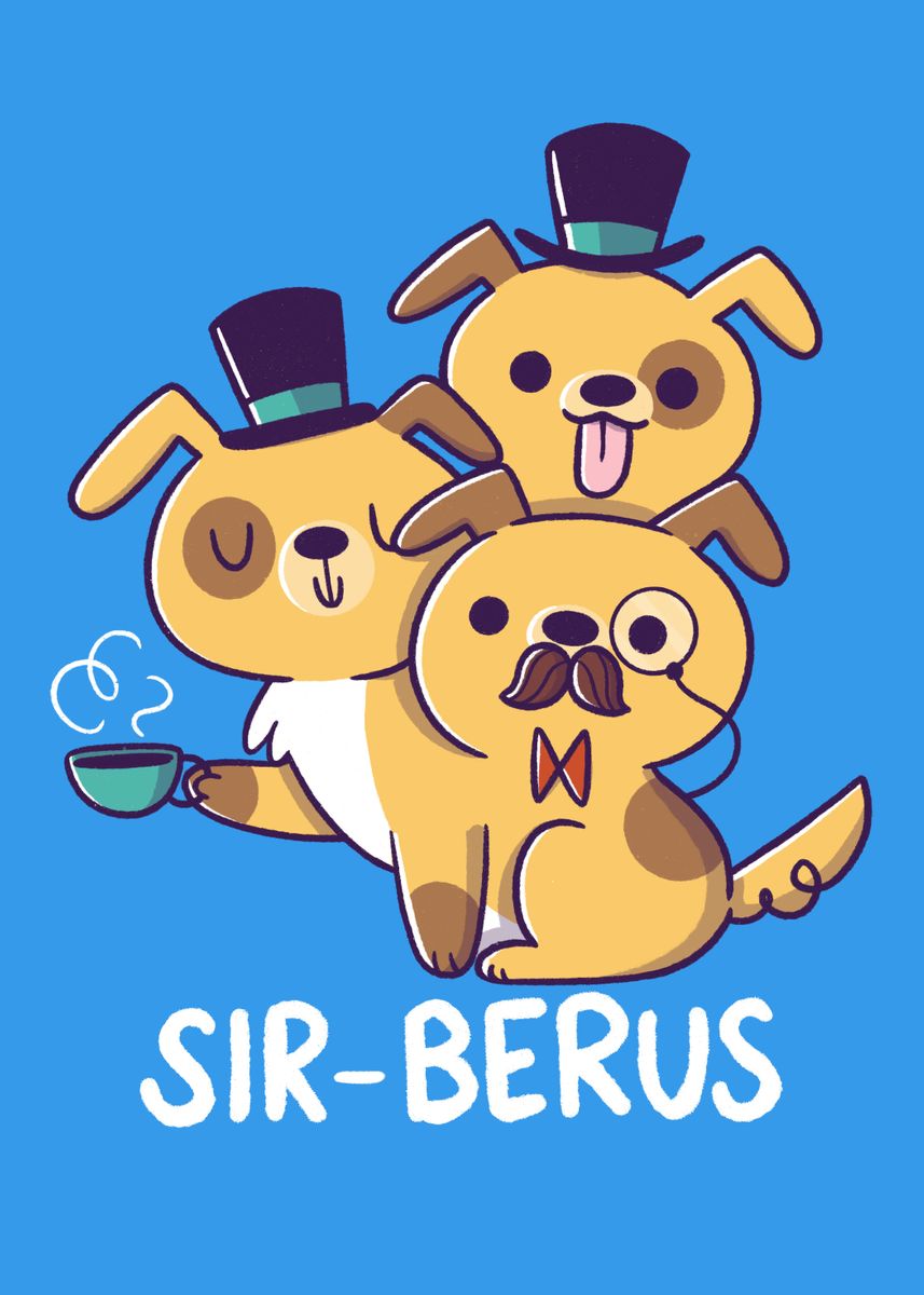 'Sir Berus' Poster by Sara Gaiaudi | Displate