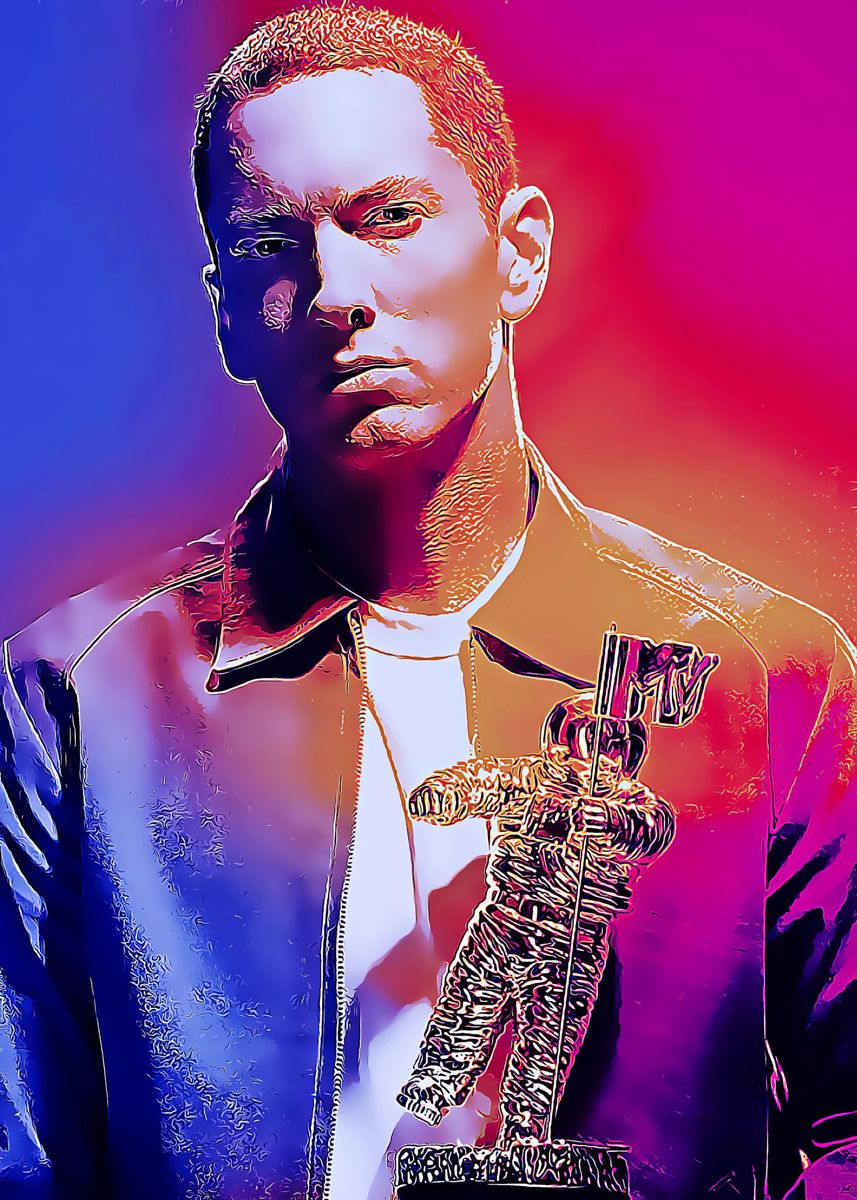 'singer leader illustration' Poster, picture, metal print, paint by Sic ...