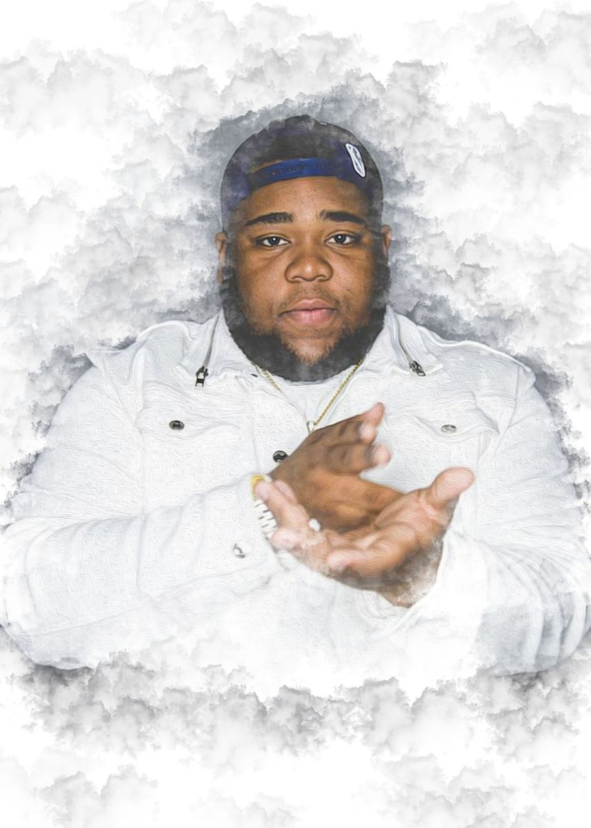 'Rod Wave' Poster, picture, metal print, paint by Sabiqul Fahmi | Displate