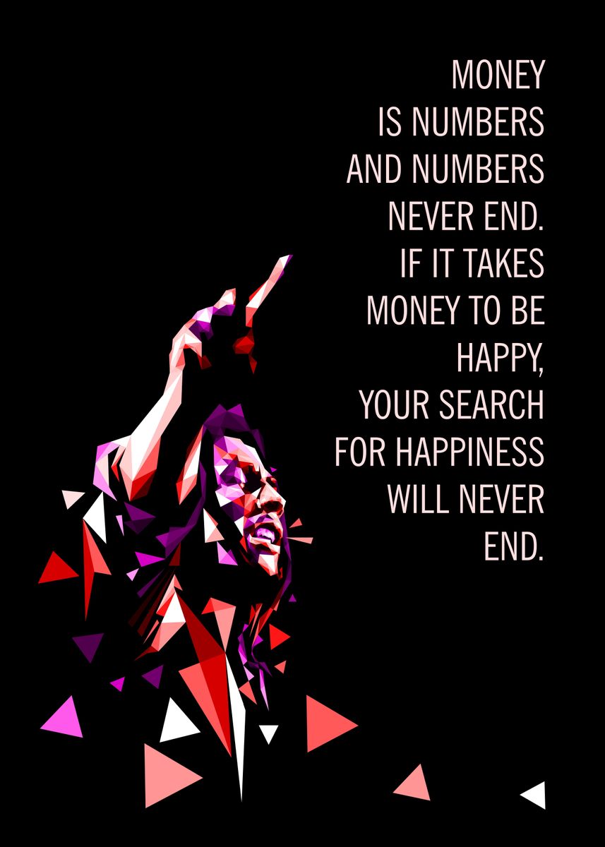 'Legend Quotes' Poster, picture, metal print, paint by Ant Sepulchre ...