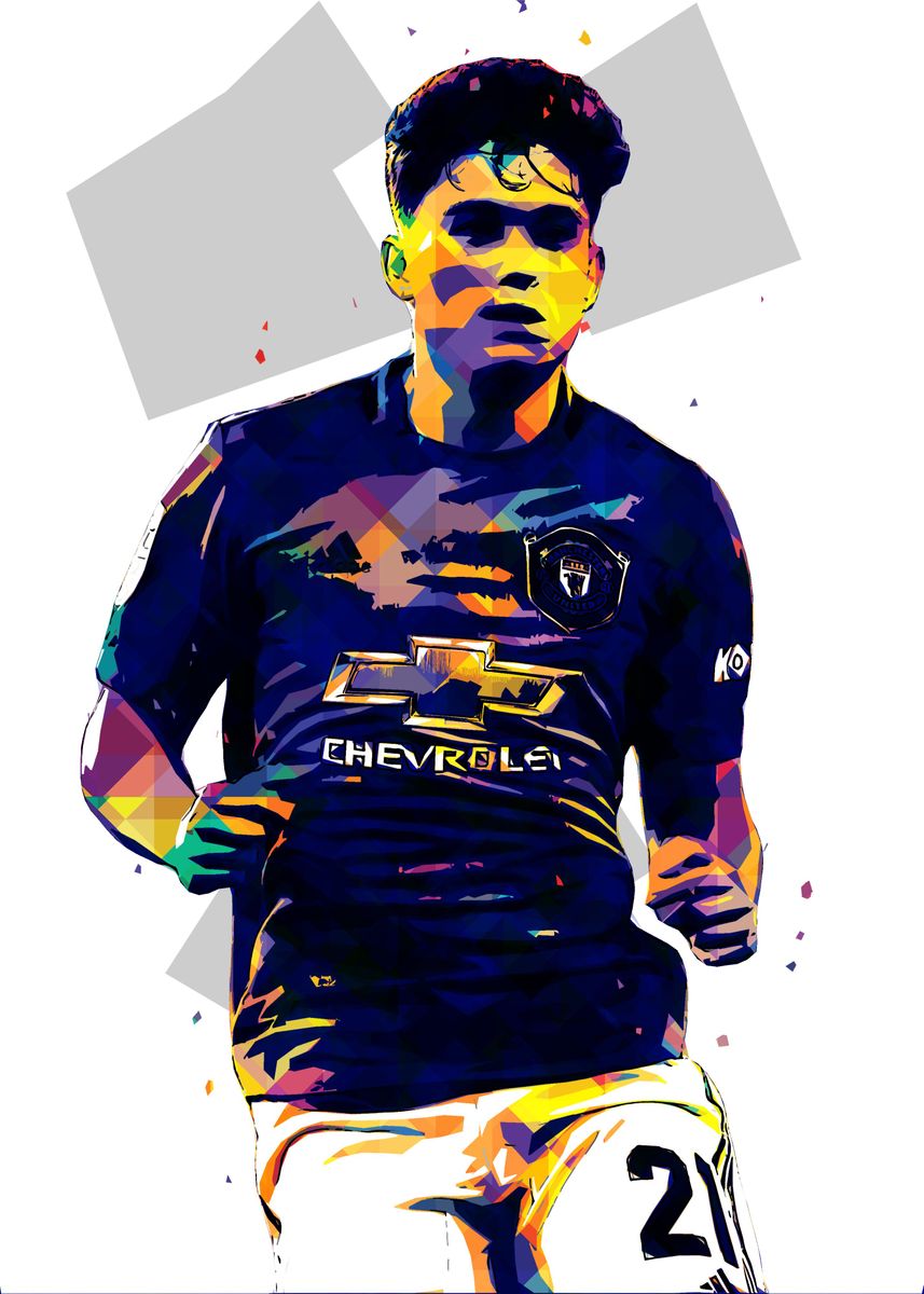 'Daniel James' Poster, picture, metal print, paint by RobertHall Studio ...