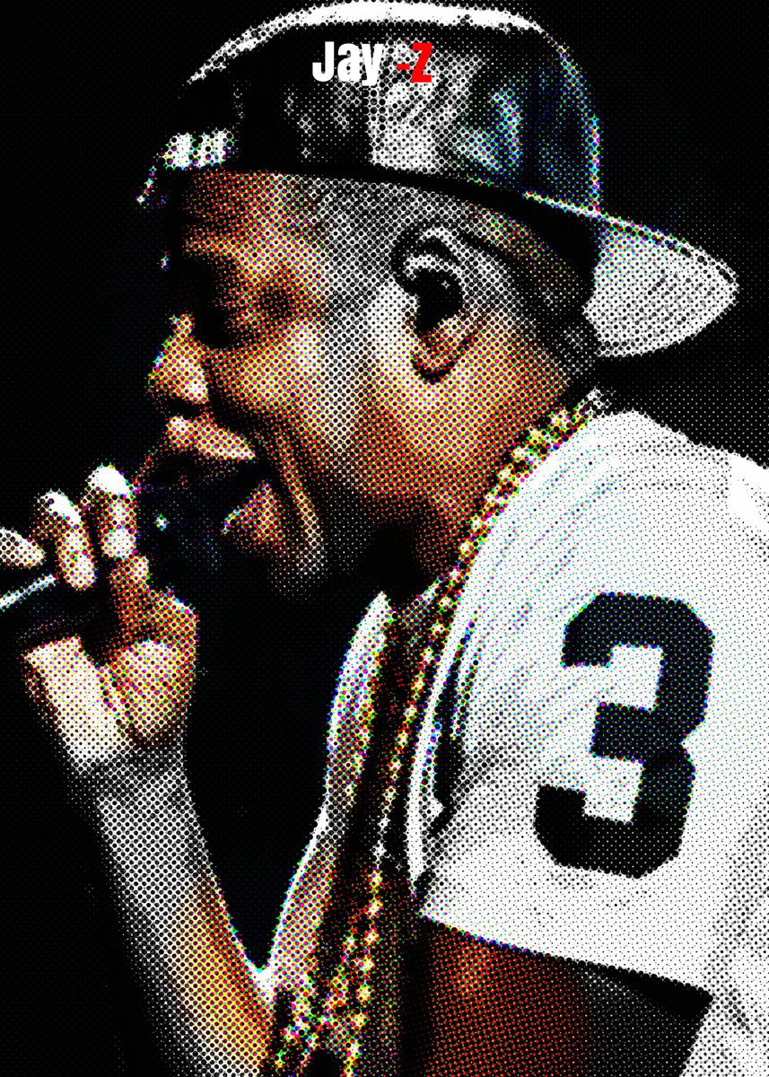 'jay z' Poster, picture, metal print, paint by UltraSnail | Displate