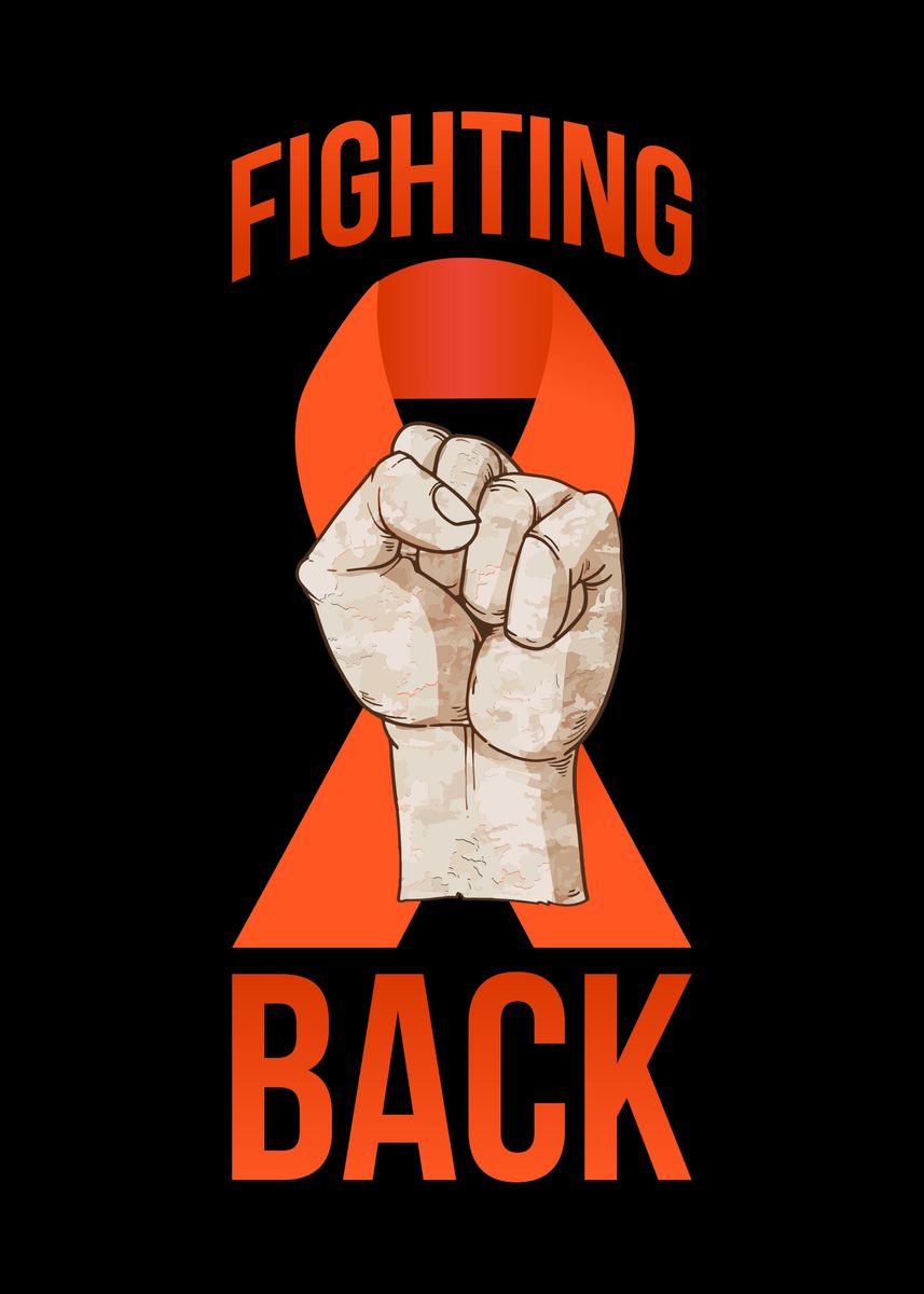 'Fighting Leukemia' Poster, picture, metal print, paint by CatRobot ...