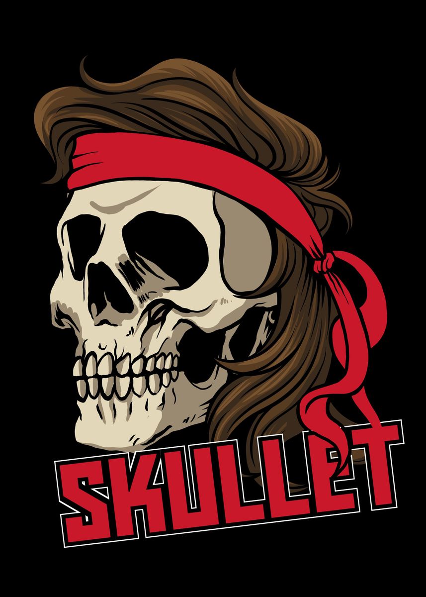 'Mullet Pride Redneck' Poster, picture, metal print, paint by ...