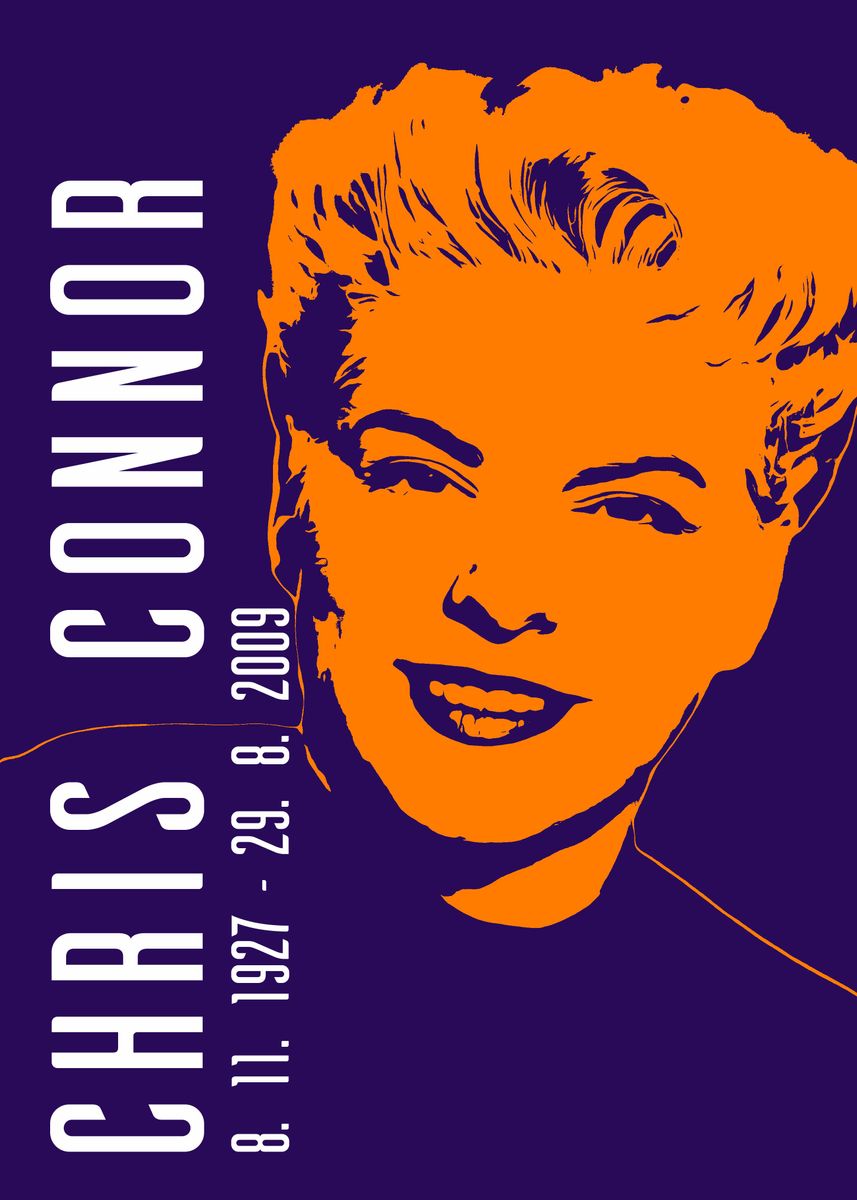 'Chris Connor' Poster by Petra Rommelfanger | Displate