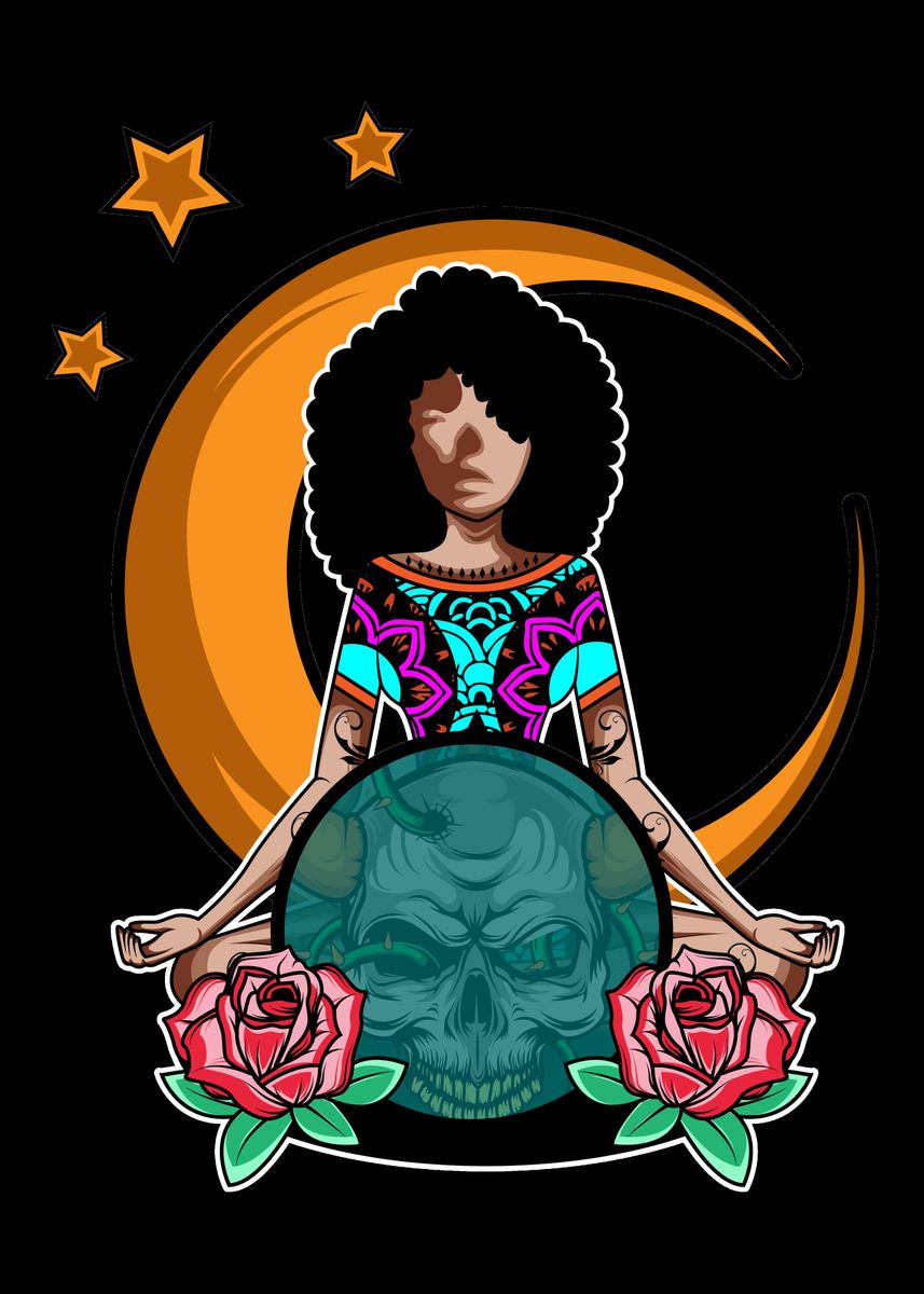 'Seer Eye Spiritual Person ' Poster, picture, metal print, paint by ...