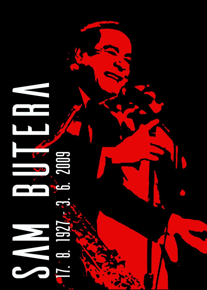 'Sam Butera' Poster by Petra Rommelfanger | Displate