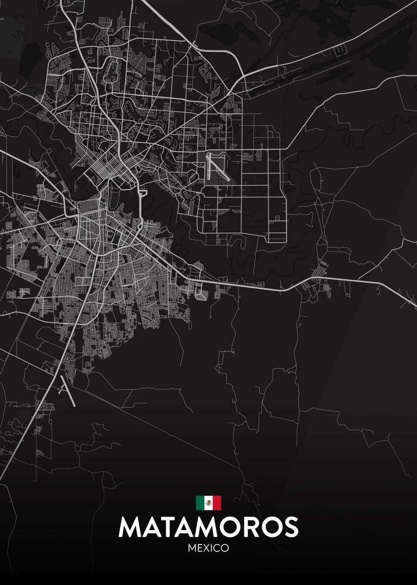 'Matamoros MX' Poster by IMR Designs | Displate