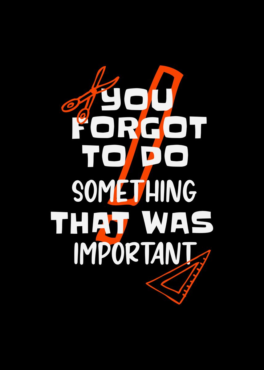 'Teacher Homework Funny' Poster by Foxxy Merch | Displate