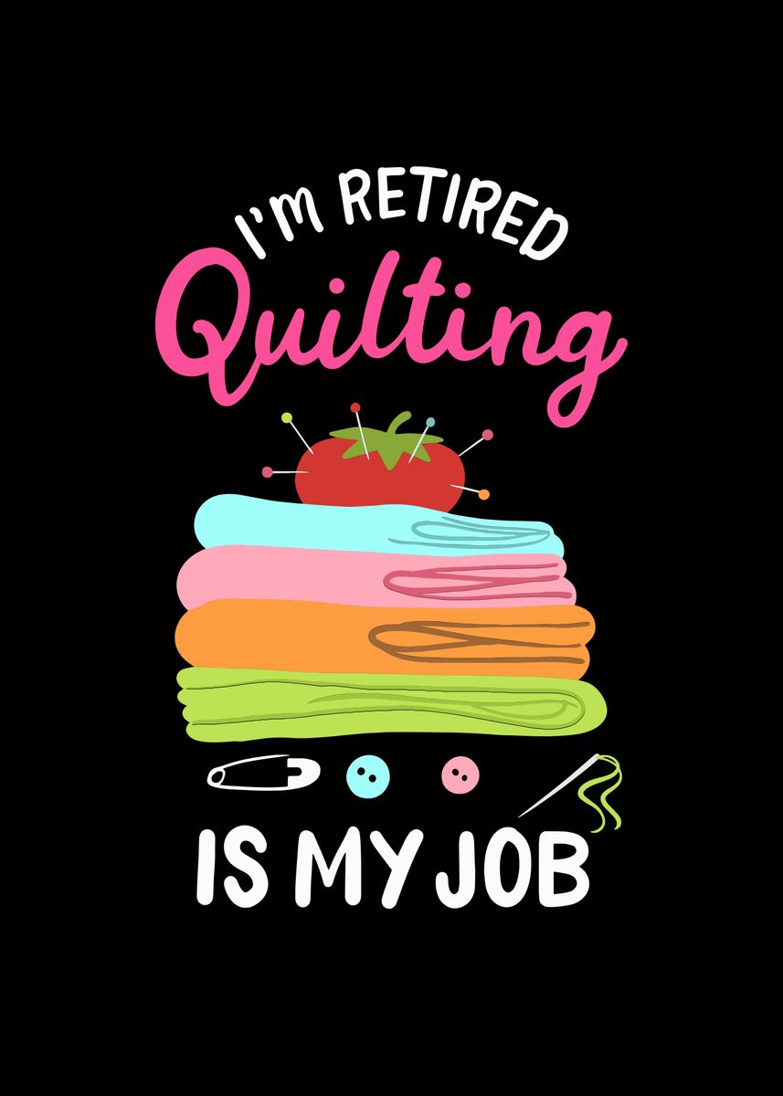 'Quilting' Poster, picture, metal print, paint by Shiva121 | Displate