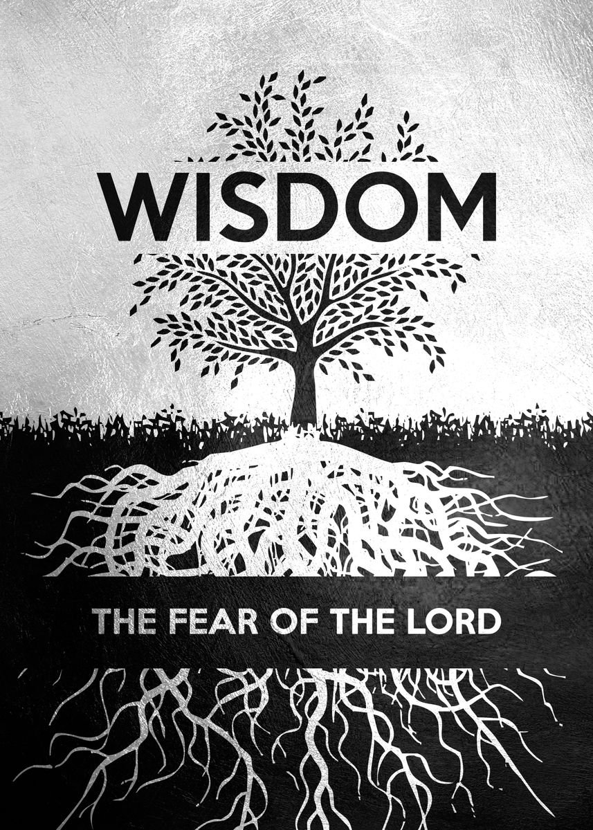 'The Beginning of Wisdom' Poster, picture, metal print, paint by ...