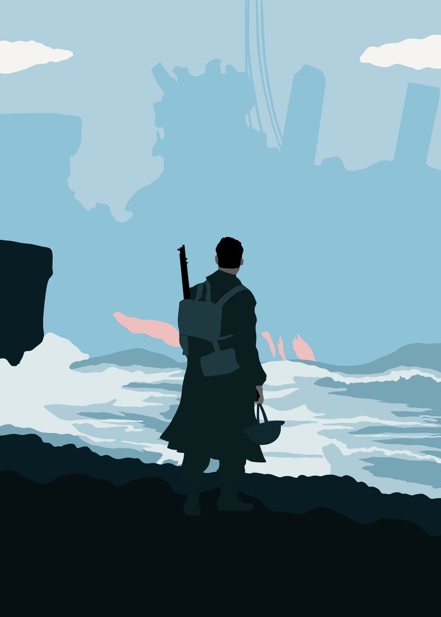 'Dunkirk' Poster, picture, metal print, paint by Biopic Studio | Displate