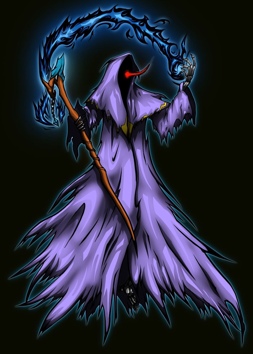 'Lich DnD' Poster by Aleksandar Malinov | Displate