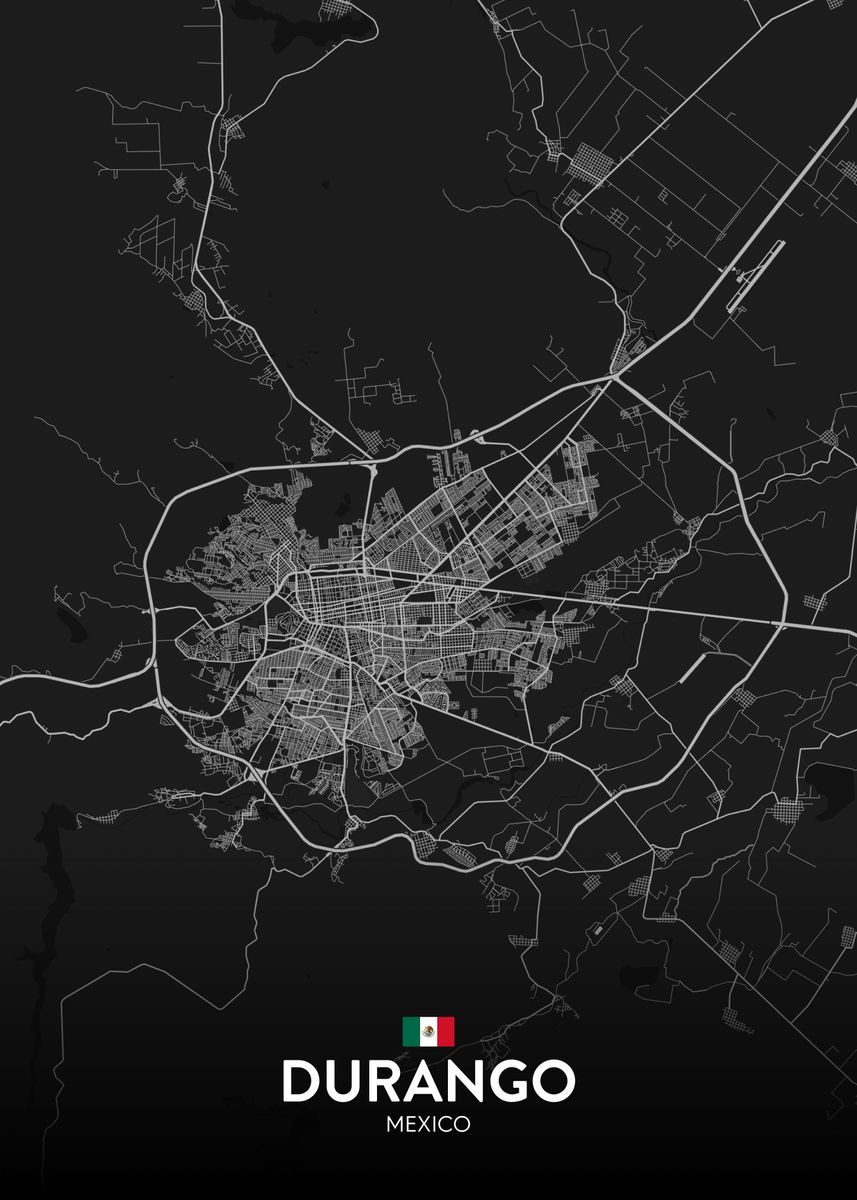 'Durango MX' Poster, picture, metal print, paint by IMR Designs | Displate