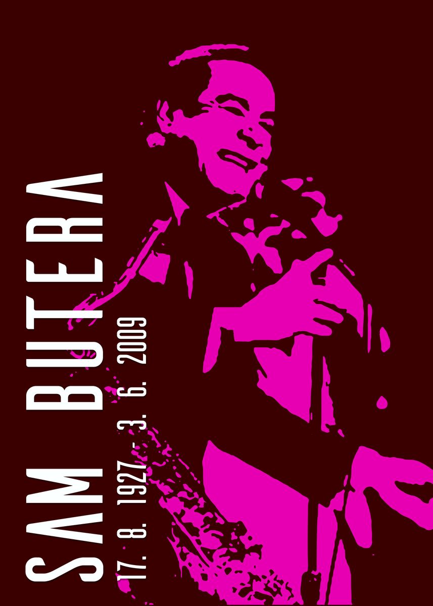 'Sam Butera' Poster by Petra Rommelfanger | Displate