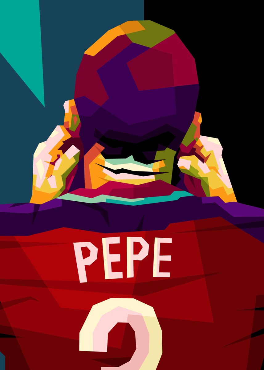 'Pepe in Popart' Poster, picture, metal print, paint by AMIRUDIN 06 ...