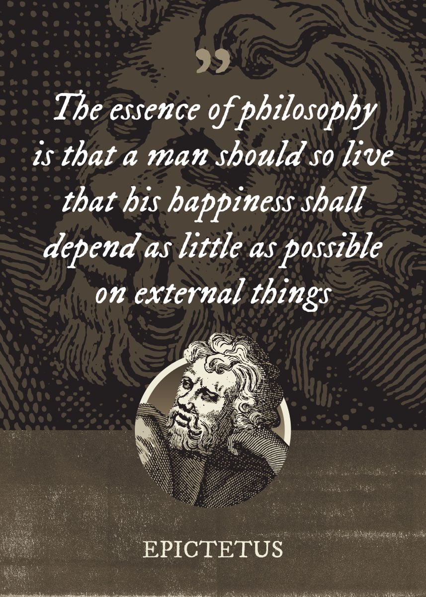 'The essence of philosophy ' Poster, picture, metal print, paint by ...