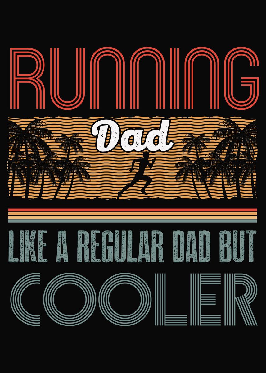 'Marathon Runner Ultra Run' Poster, picture, metal print, paint by ...