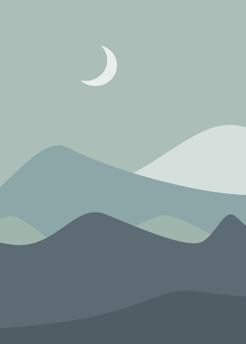 'Landscape art' Poster by neo bianca007 | Displate