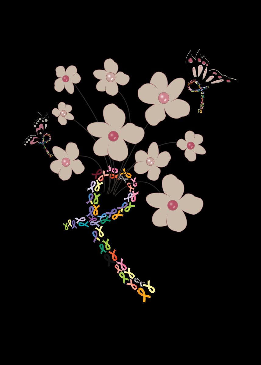 'All Cancer Matters' Poster, picture, metal print, paint by ...