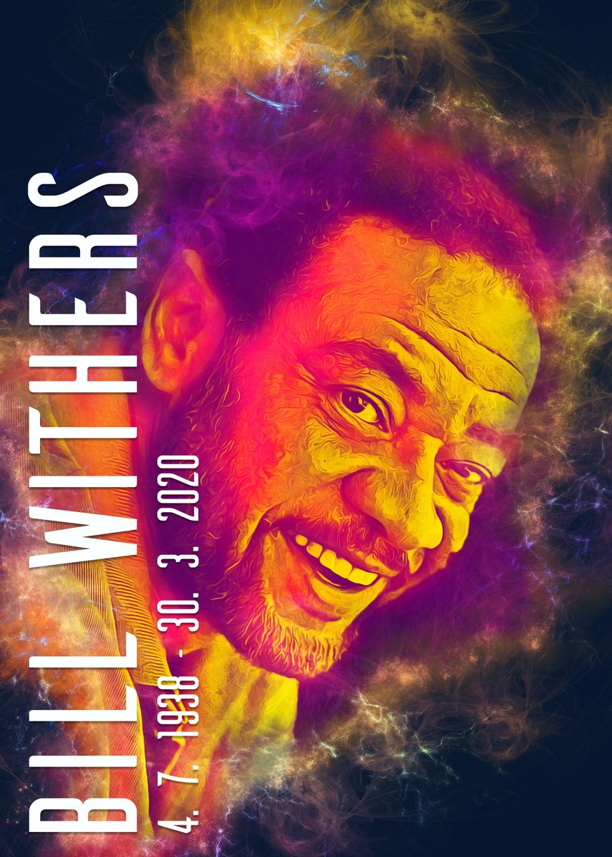 'Bill Withers' Poster, picture, metal print, paint by Petra ...