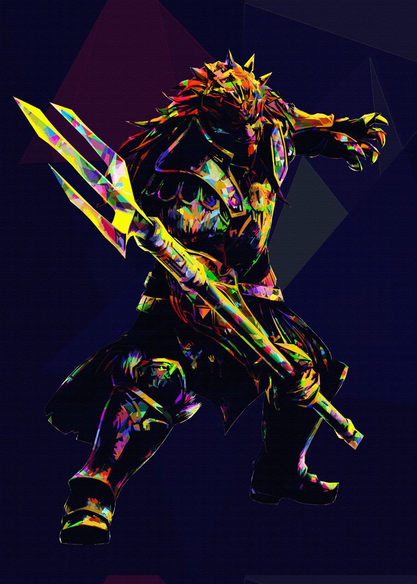 'Ganon funny' Poster by AngelaReichert Studio | Displate