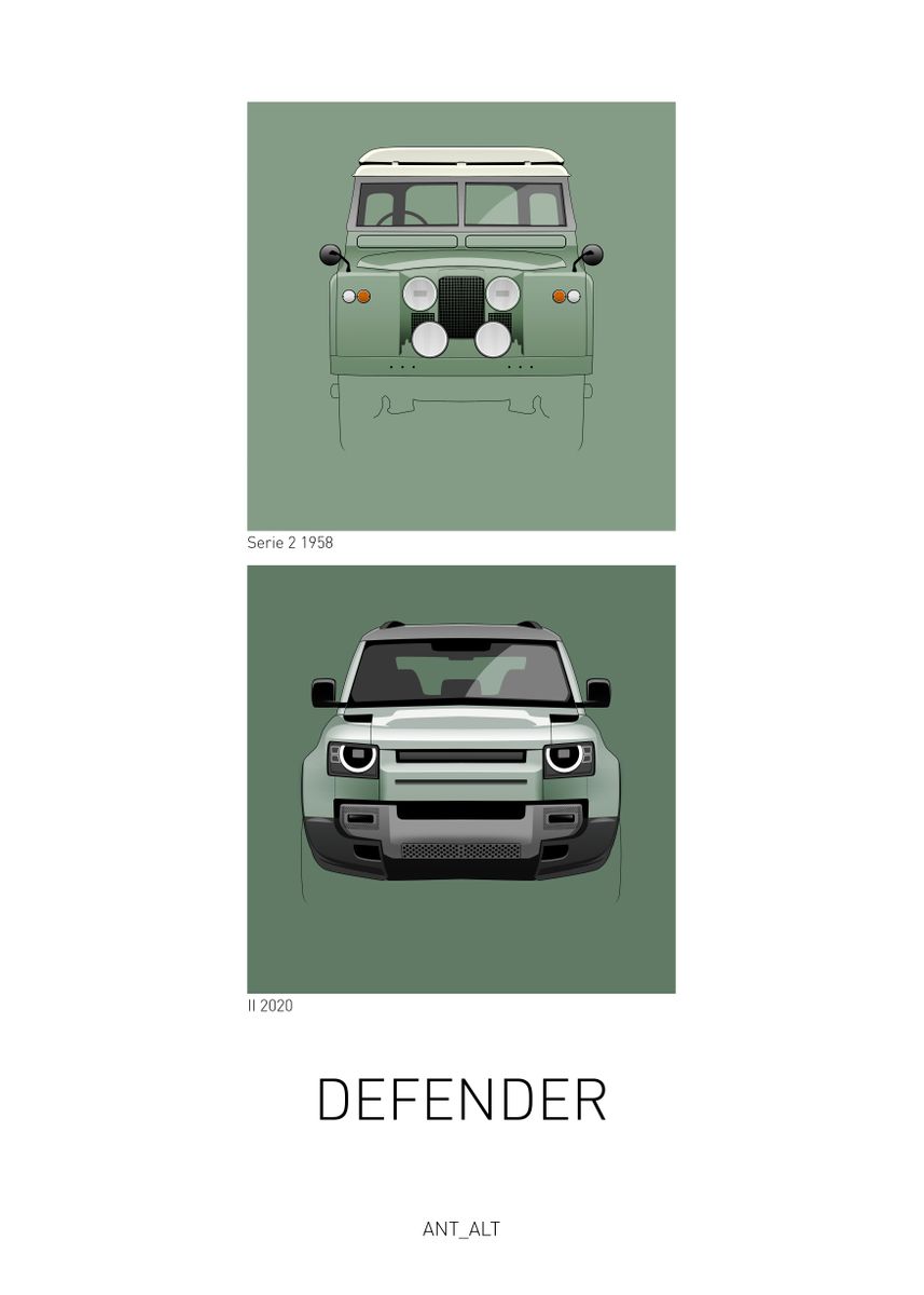 'Defender' Poster, picture, metal print, paint by Alt ILLUSTRATIONS ...