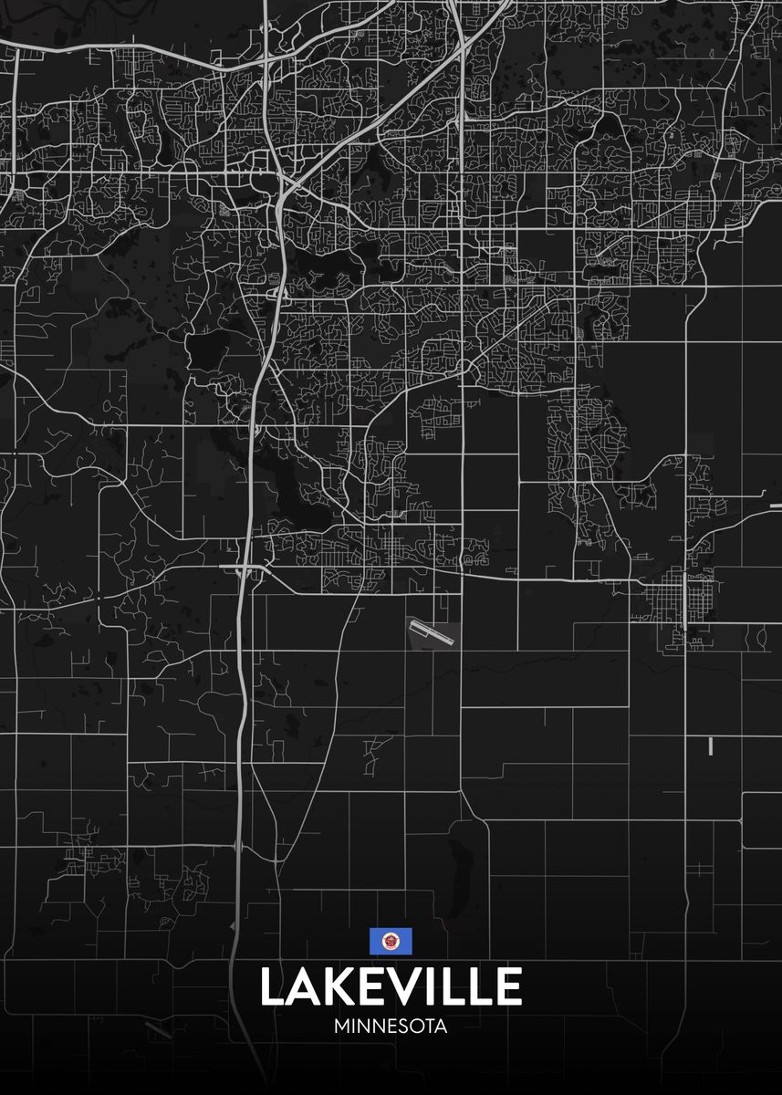 'Lakeville MN' Poster, picture, metal print, paint by IMR Designs ...