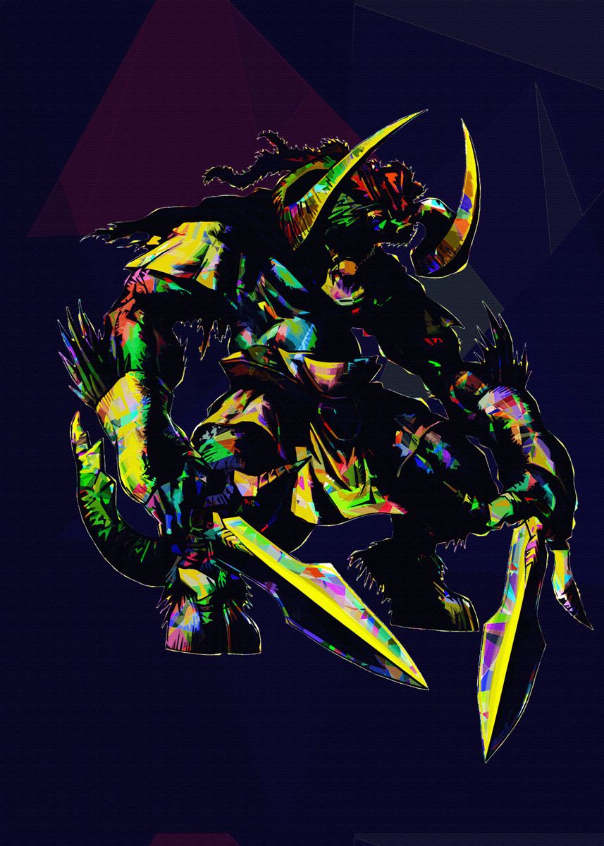 'Ganon' Poster, picture, metal print, paint by AngelaReichert Studio ...