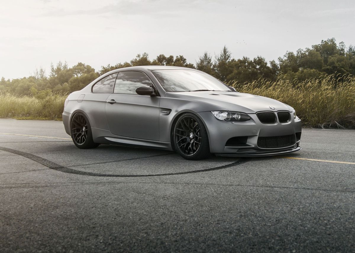 'BMW E92 M3' Poster by Job Lodders | Displate