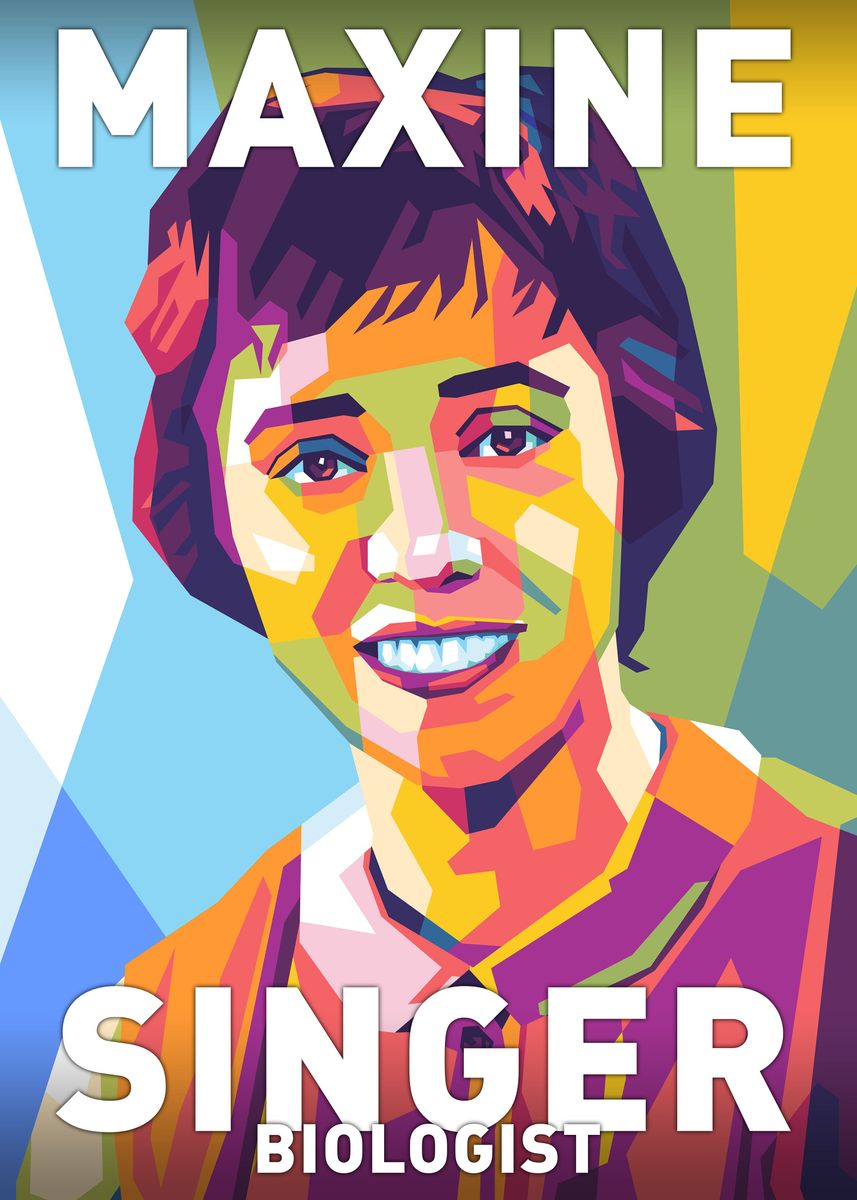 'Maxine Singer' Poster by Shecience | Displate