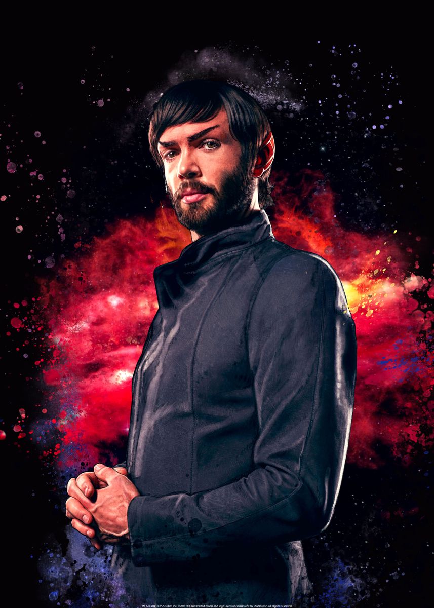 'Spock' Poster, picture, metal print, paint by Star Trek | Displate