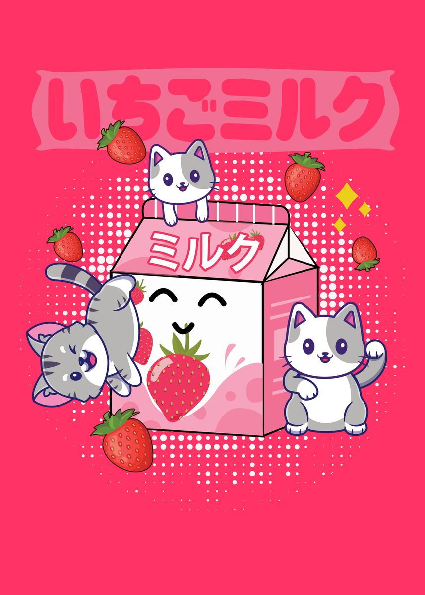 'Funny Kawaii Anime' Poster by ShirTom | Displate