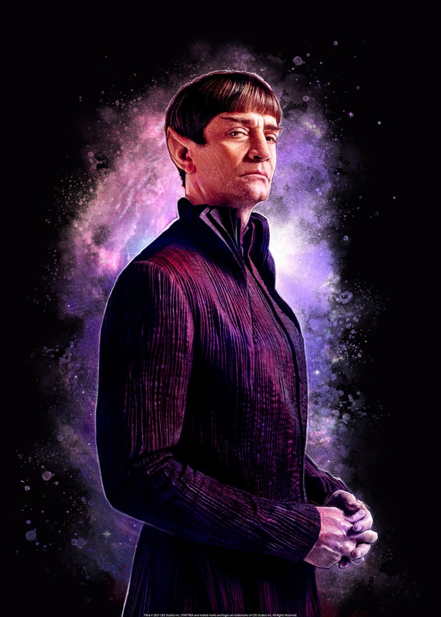 'Sarek' Poster, picture, metal print, paint by Star Trek | Displate