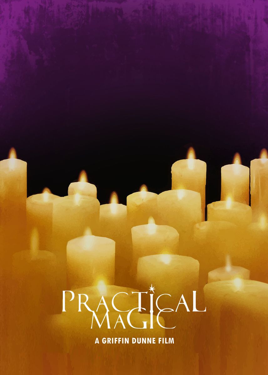 'Practical Magic' Poster, picture, metal print, paint by Bo Kev | Displate