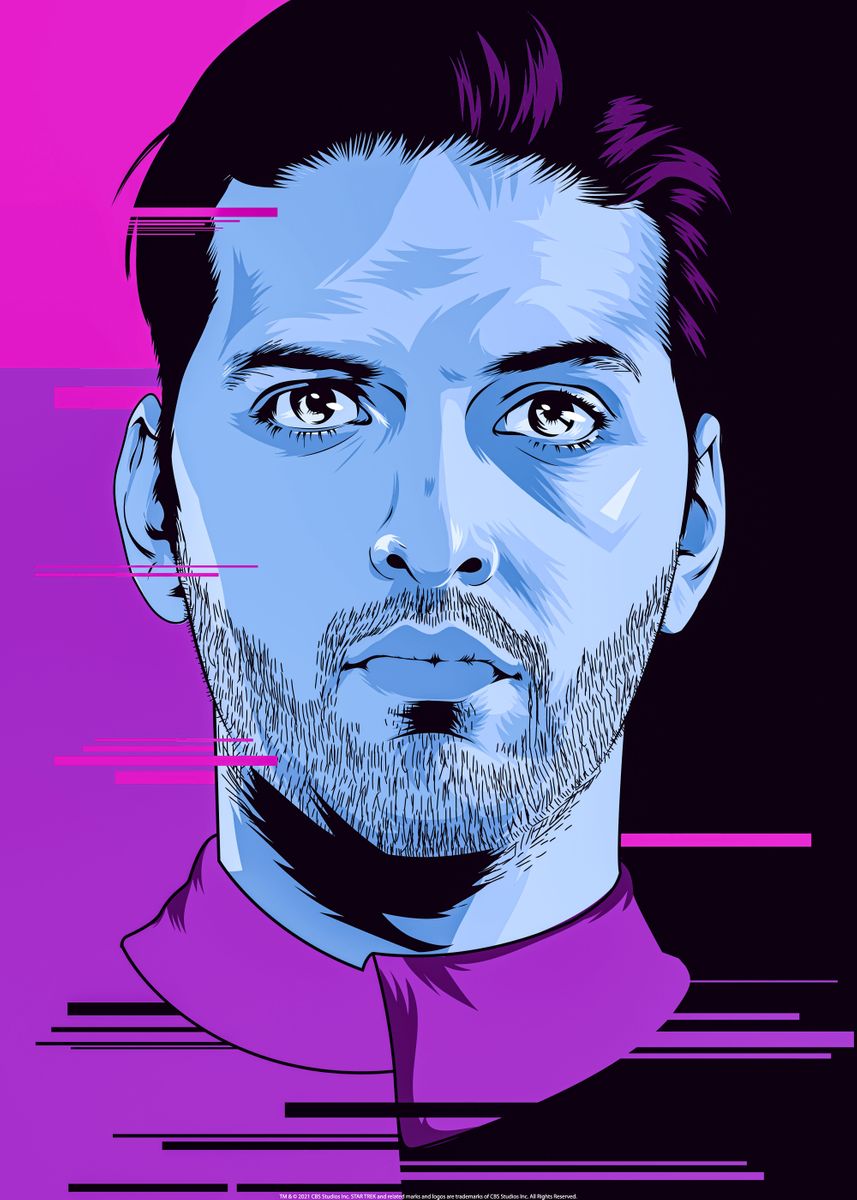 'Ash Tyler' Poster by Star Trek | Displate