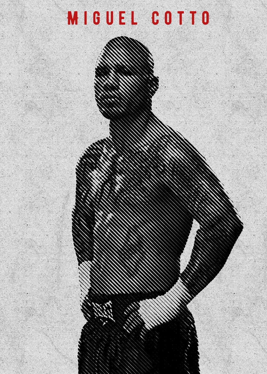 'Miguel Cotto' Poster, picture, metal print, paint by Trending ...