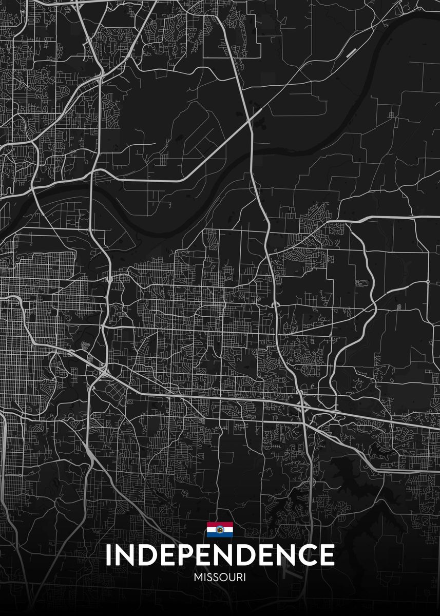 'Independence MO' Poster, picture, metal print, paint by IMR Designs ...