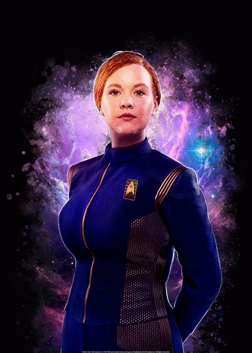 'Sylvia Tilly' Poster, picture, metal print, paint by Star Trek | Displate