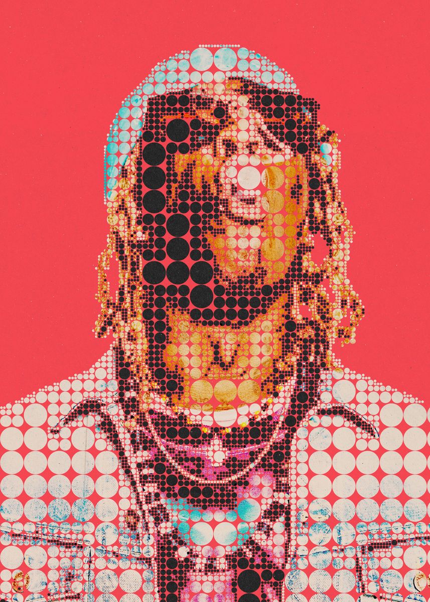 'Young Thug' Poster, picture, metal print, paint by Anderson Felix ...