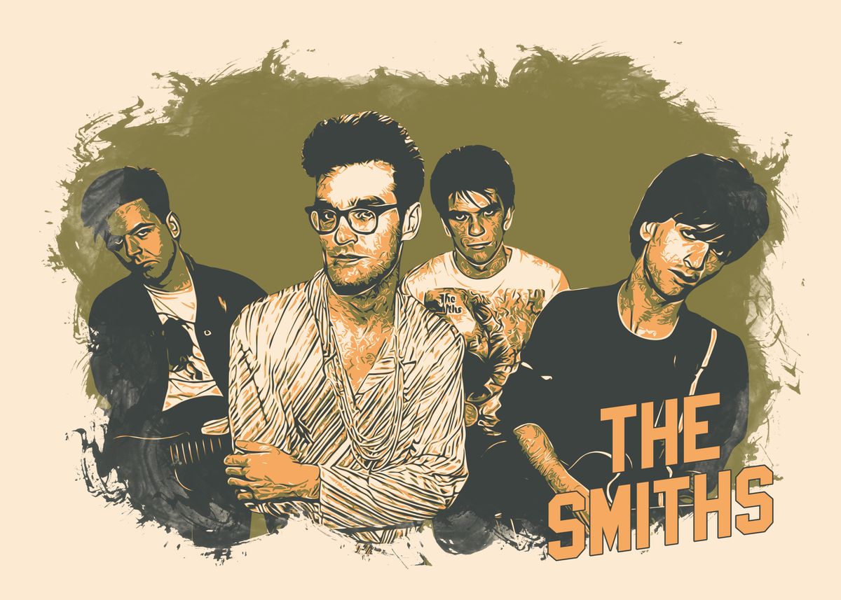 'The Smiths Artwork Poster' Poster by Rizky Irawan | Displate