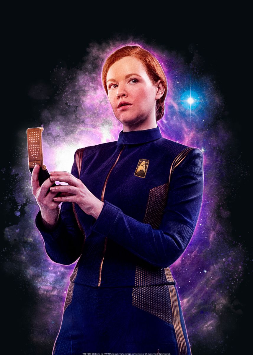 'Sylvia Tilly' Poster, picture, metal print, paint by Star Trek | Displate