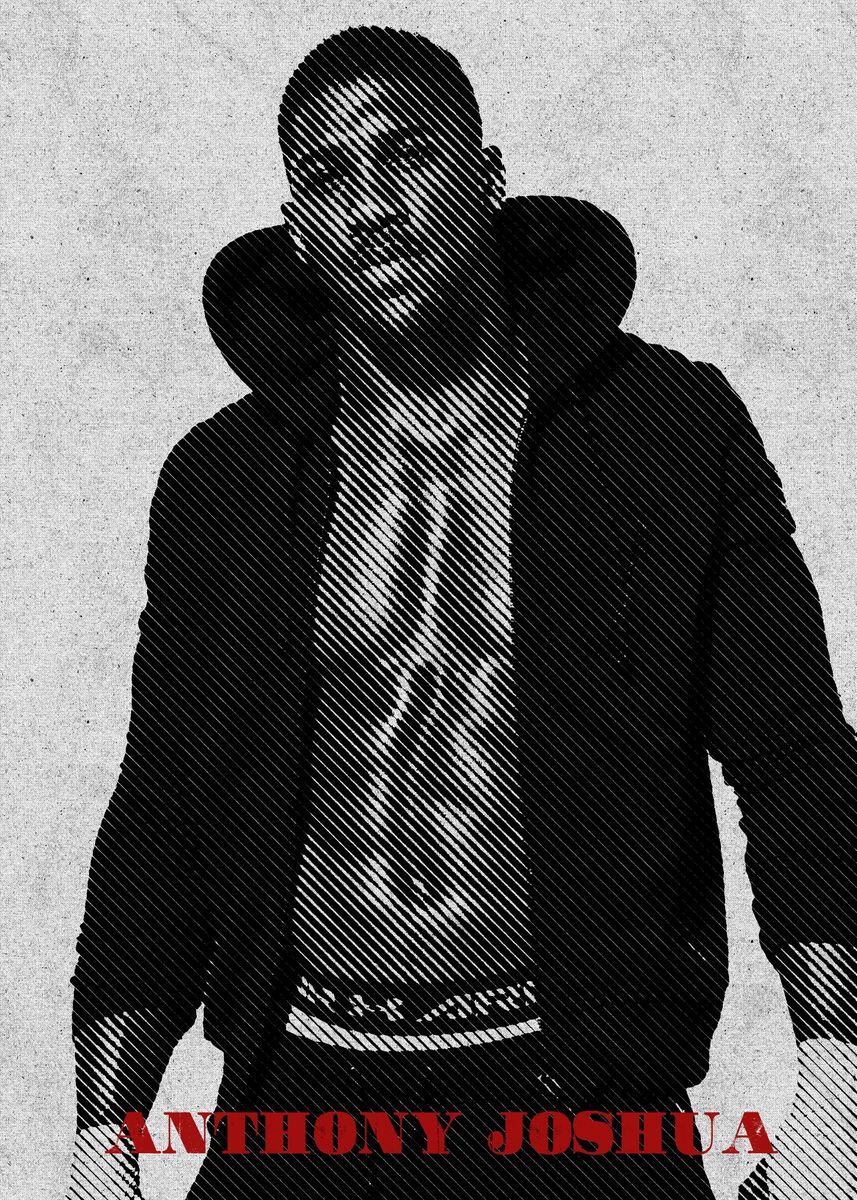 'Anthony Joshua' Poster, picture, metal print, paint by Trending ...