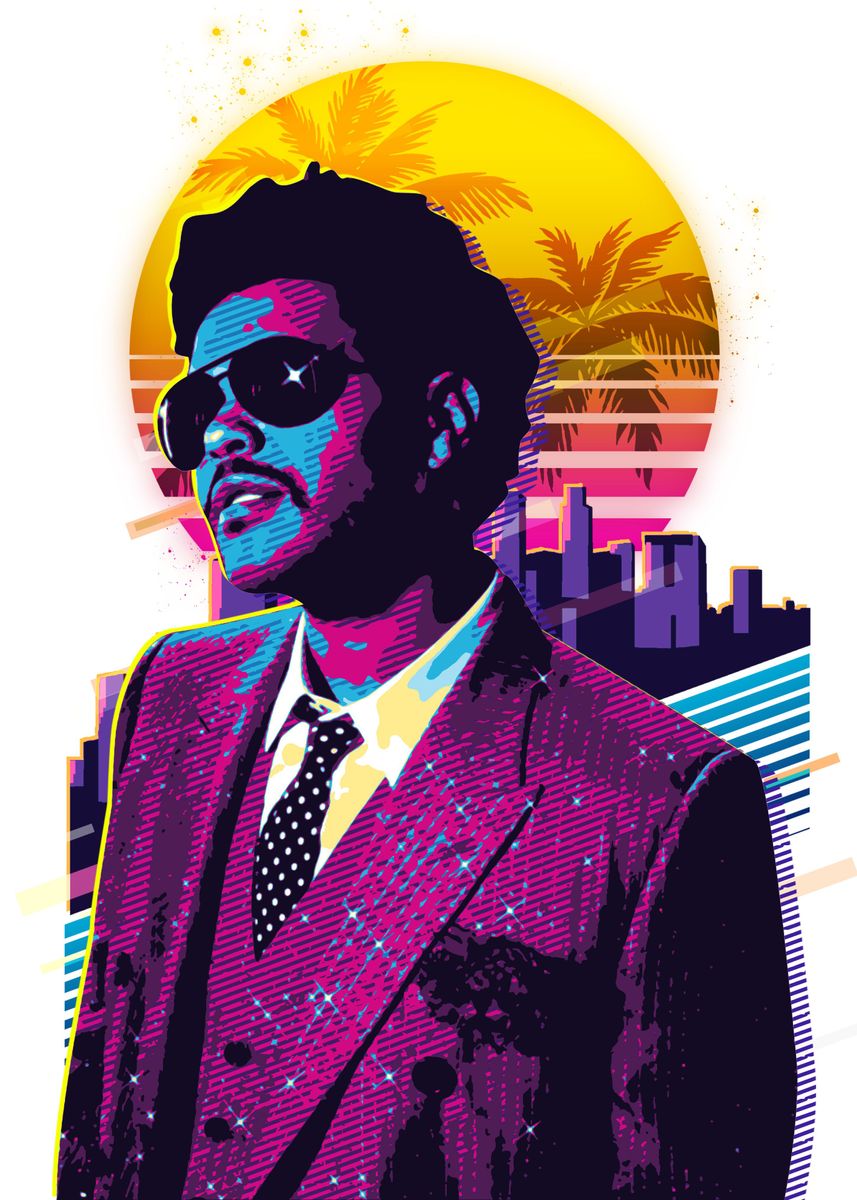 'the weeknd' Poster by Most Popular Cult posters | Displate