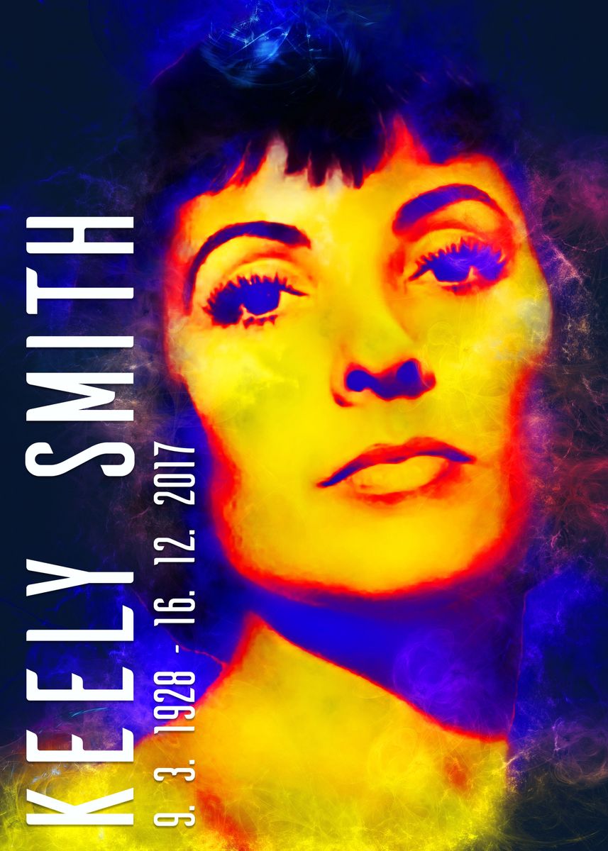 'Keely Smith' Poster by Petra Rommelfanger | Displate